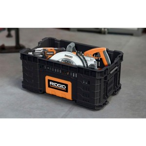 New Ridgid 22" Pro Tool Storage Box Add On Crate - Tool Craze