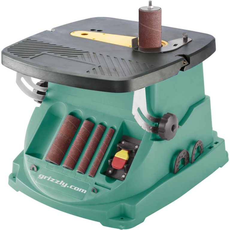 New Grizzly Oscillating Edge Belt And Spindle Sander - Tool Craze