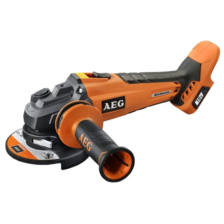 AEG / Ridgid 18V Brushless 5" Angle Grinder and 6 ah Battery - Tool Craze