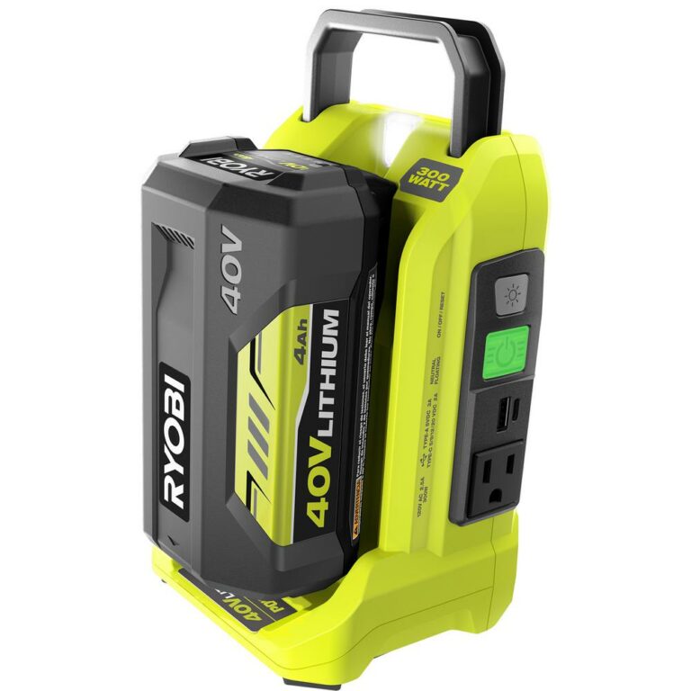 RYOBI RYi300BG 300 Watt 40V Power Source - AKA Battery Powered Inverter ...