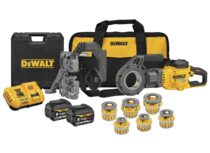 Dewalt Flexvolt 60V Cordless Pipe Threader DCE700 & Special Oil ...