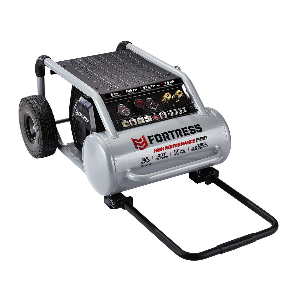 New Harbor Freight Fortress Oil Free Air Compressors - Tool Craze
